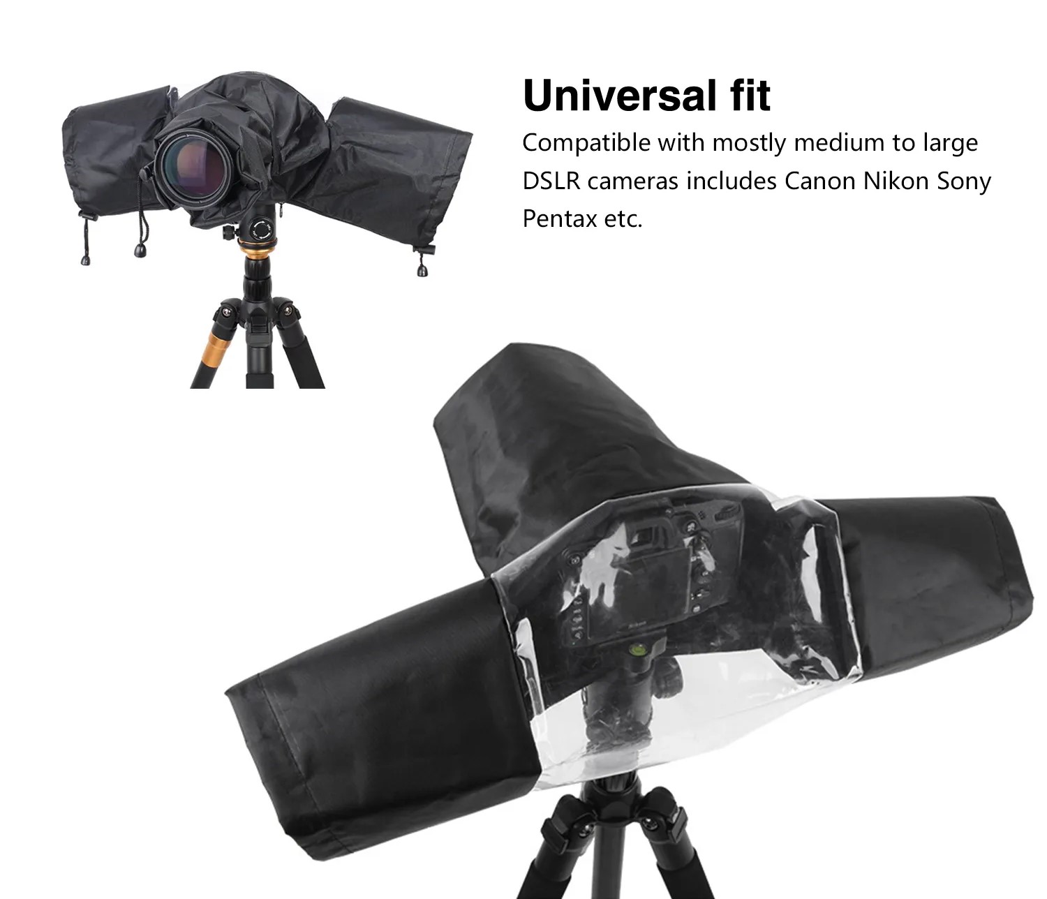 Camera Lens Raincoat Rain Cover Gear - Adhistore Pvt.Ltd