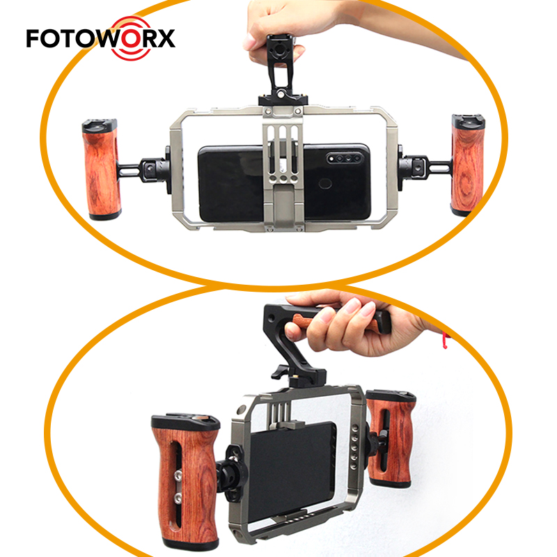 Iphone Mobile Phone Cage without side handle - Adhistore Pvt.Ltd